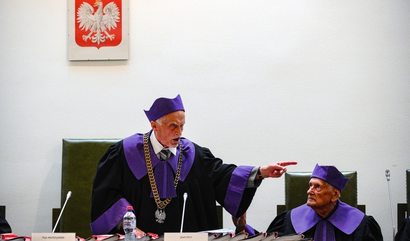 Sędzia Andrzejewski i jego gest Rejtana. Nie usuną najważniejszego ...